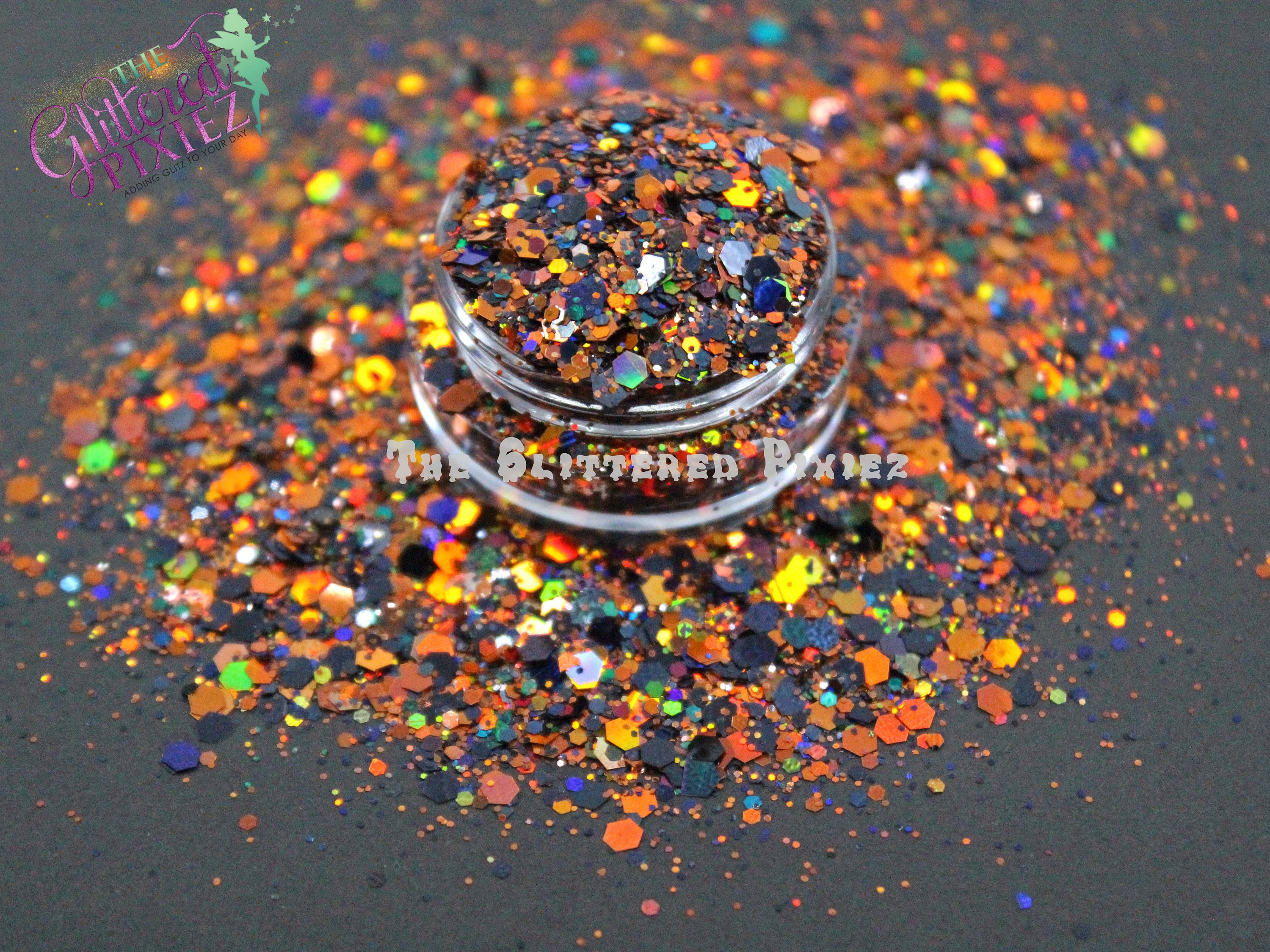 TRICK OR TREAT Halloween Glitter Mix Loose Glitter for Nail Art, Hair ...