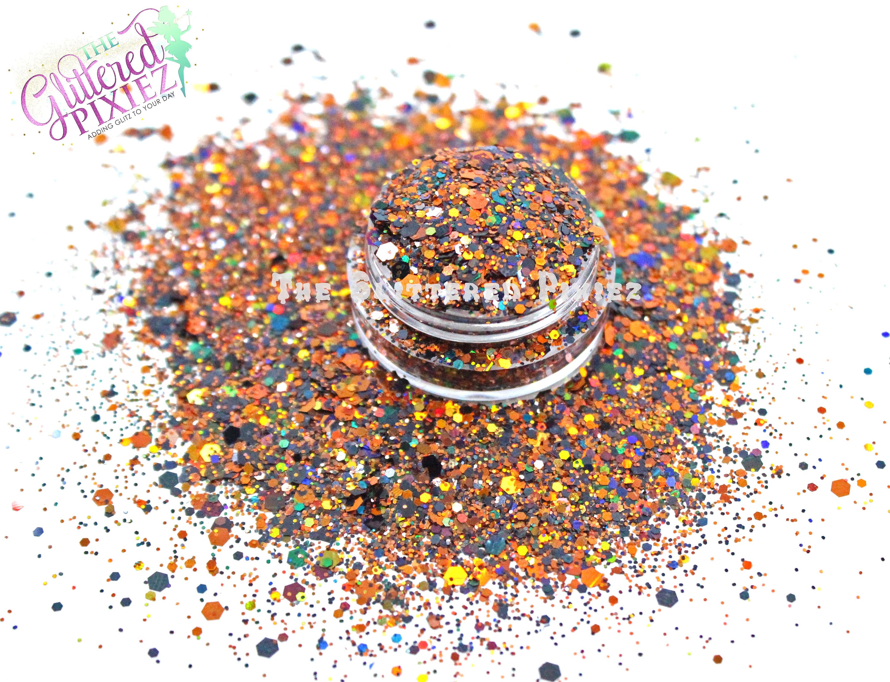 TRICK OR TREAT Halloween Glitter Mix Loose Glitter for Nail Art, Hair ...