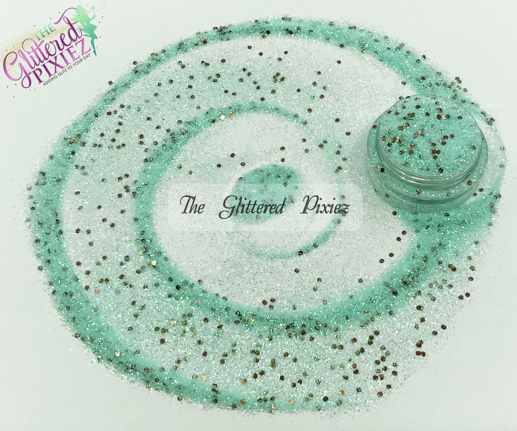 MINT CHOCOLATE CHIP Ice Cream Glitter Mix Summer Fantasy - Etsy