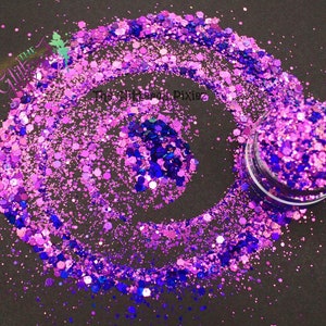 ANOMALY Color Shift Holographic Glitter Fun Loose Glitter for Nail Art ...