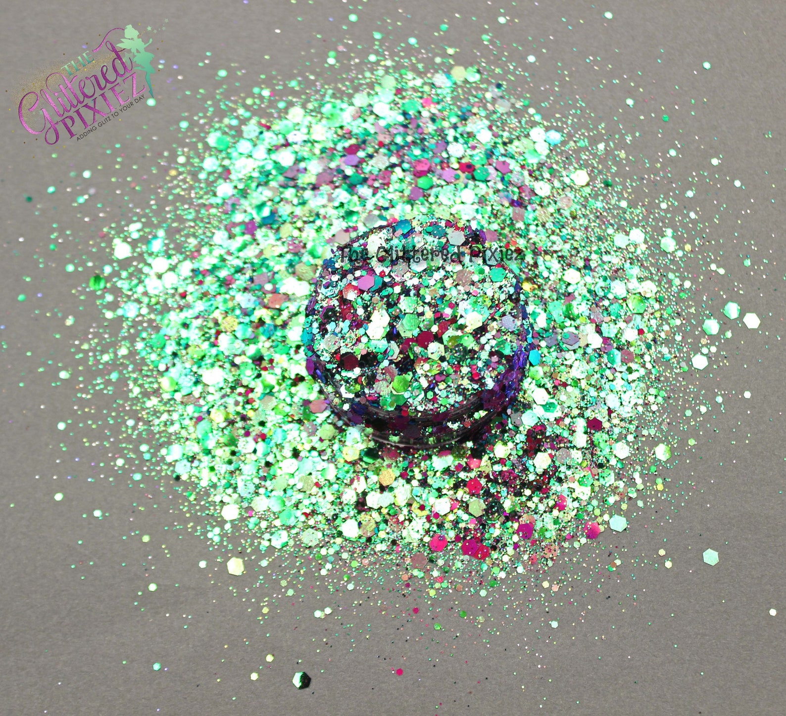 FIREFLY CREEK Color Shift Holographic Glitter Fun Loose Glitter 4 Nail ...