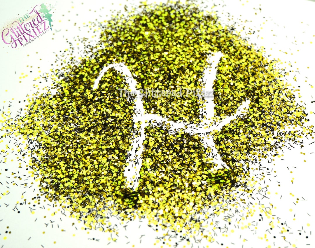HUFFLEPUFF HOUSE Inspired Glitter Mix Fun Loose Glitter for Nail Art ...