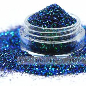 Peacock - Color Shift Green to Blue Fine Glitter Loose Glitter for Nail ...