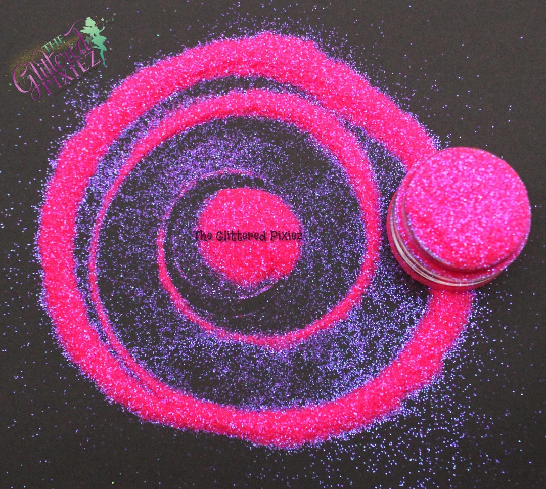 SHOCKER - Hot Pink Fine Glitter - Loose Glitter for Nail Art, Face ...