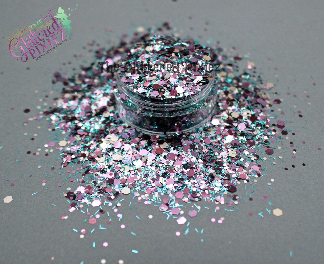 CUPCAKE- Super Fun Adorable Glitter Mix- Loose Glitter for Nail Art ...