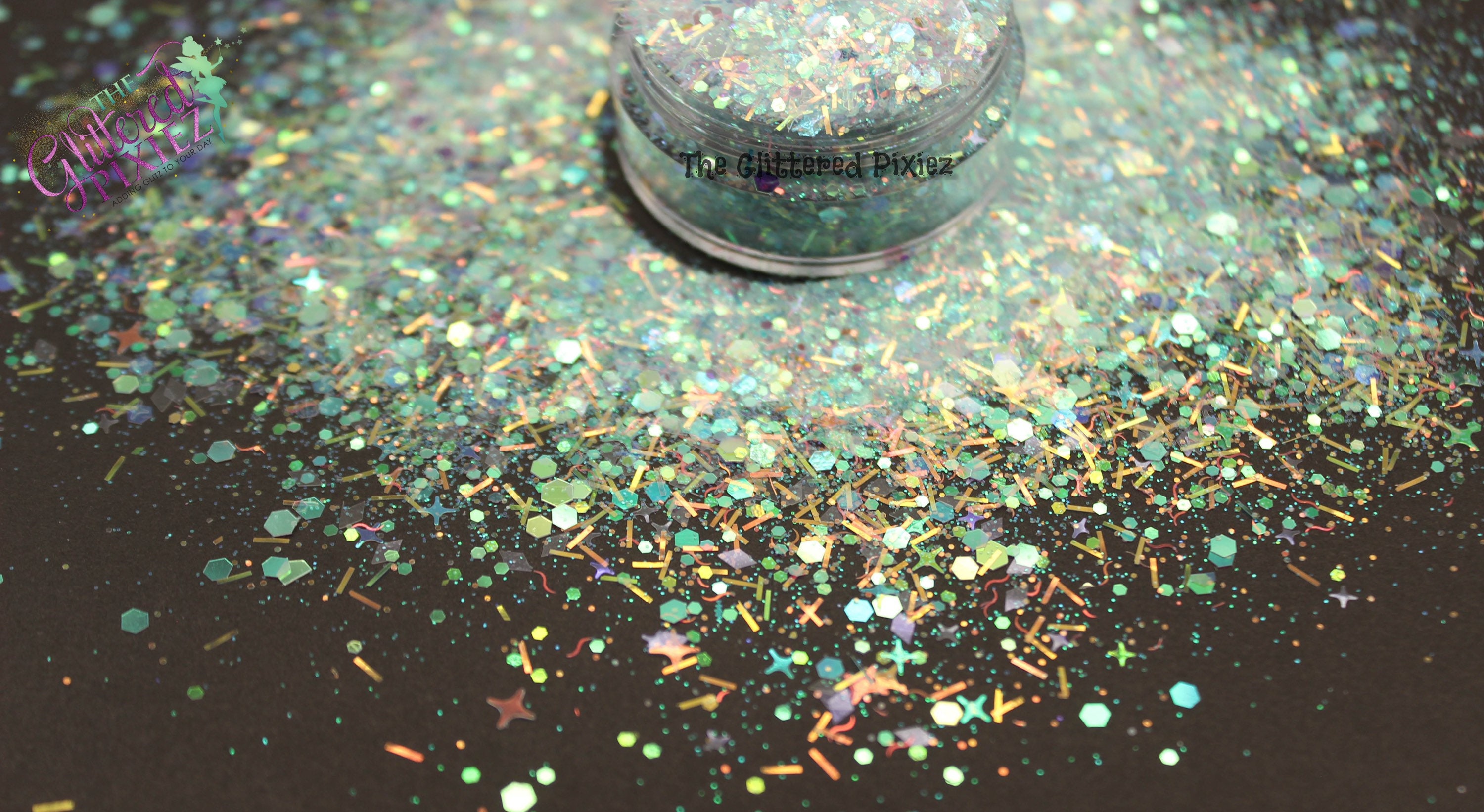 ENCHANTMENT UNDER the SEA Glitter Mix Fun 80's Inspired Loose Glitter ...