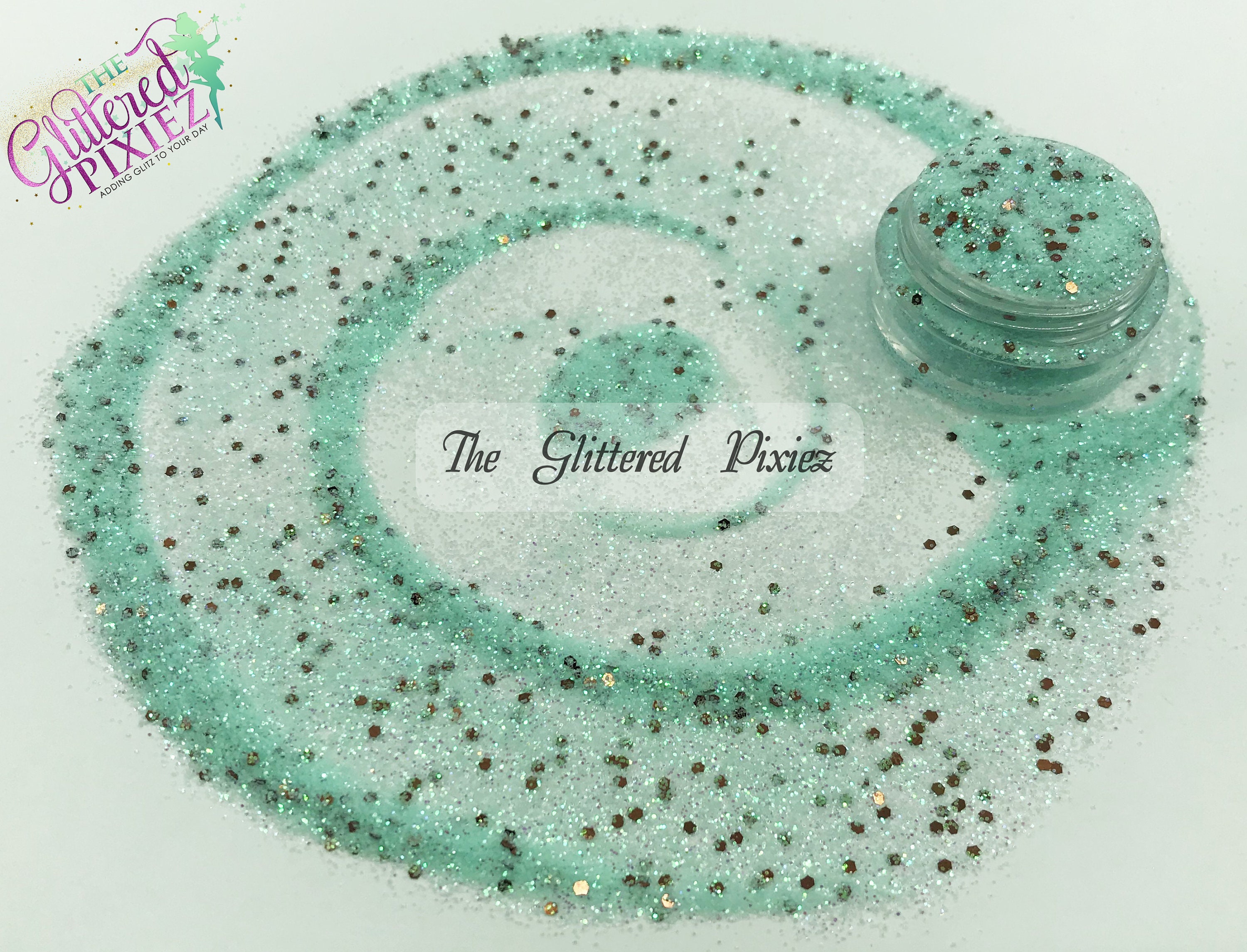 MINT CHOCOLATE CHIP Ice Cream Glitter Mix Summer Fantasy - Etsy
