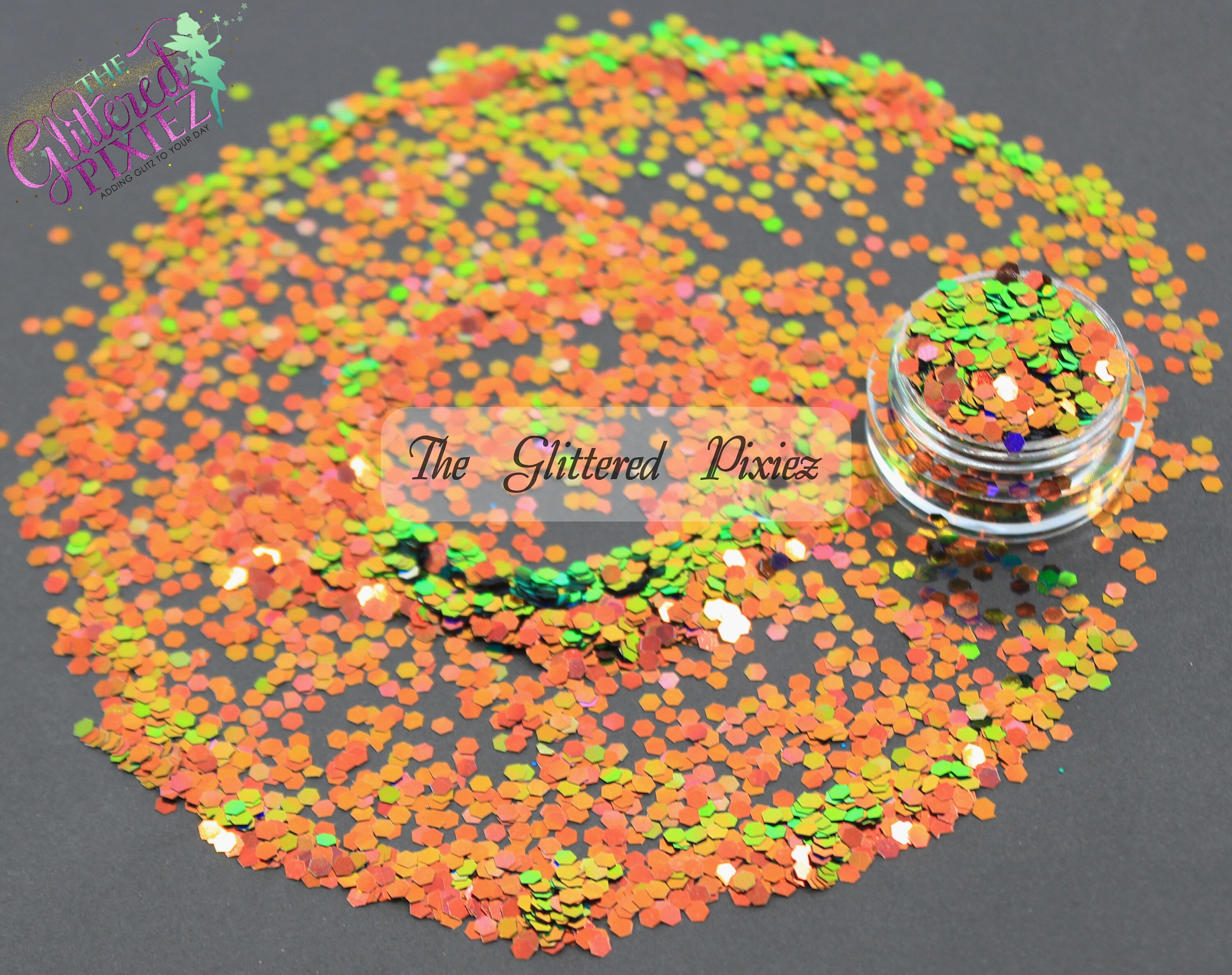 WATER DRAGON 2mm Color Shift Glitter Fun Loose Glitter for Nail Art ...