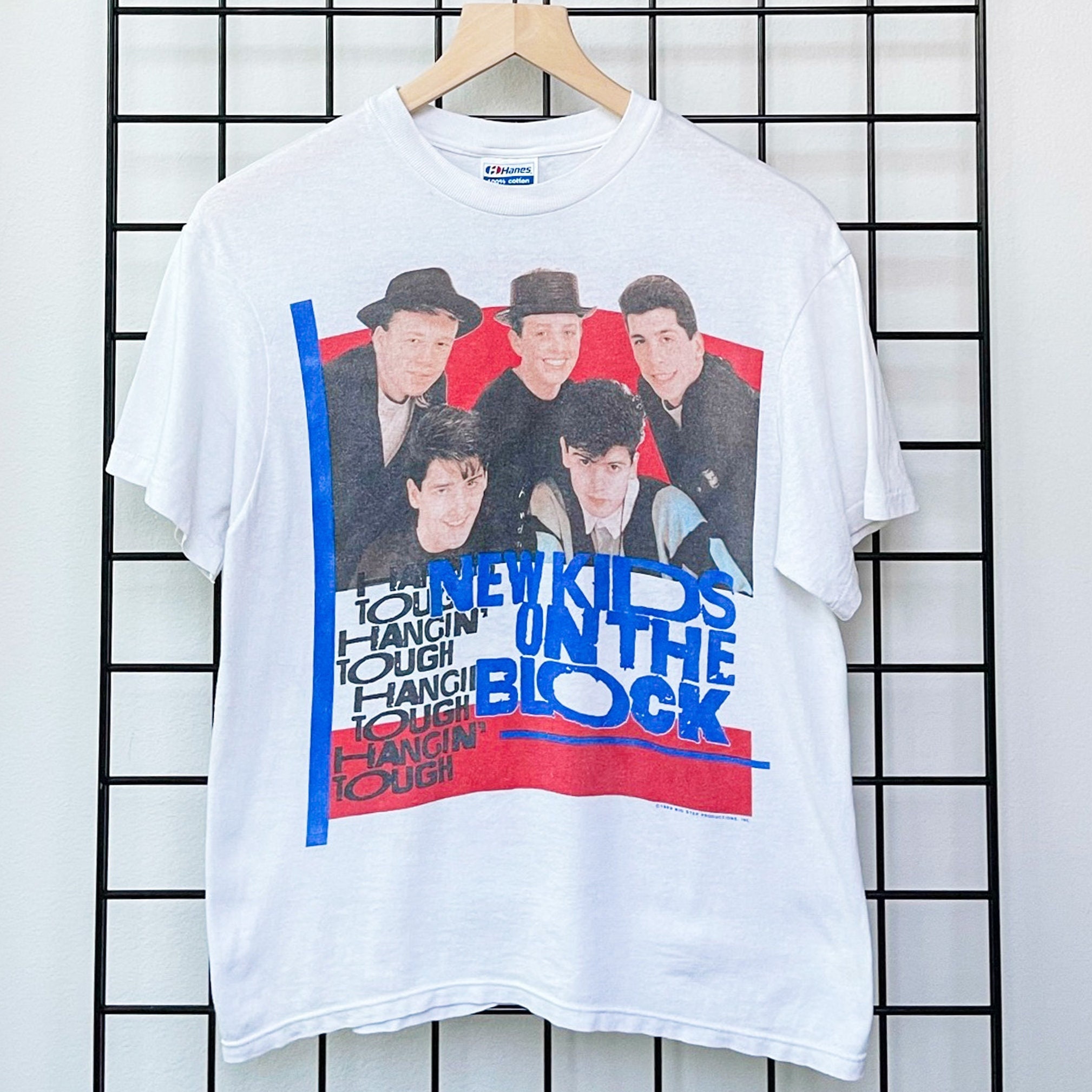Vintage 1989 New Kids on the Block Hangin' Tough Tour T Vintage 1989 New Kids on the Block Hangin' Tough Tour T