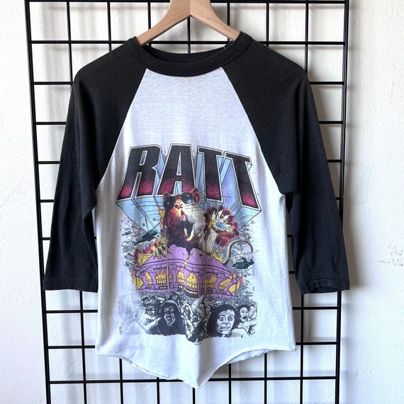 Vintage 1985 RATT Patrol Raglan Sleeve T-Shirt - Gem