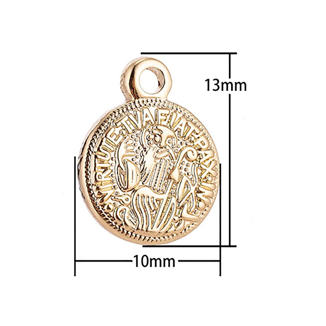 Amulet Virtute Tva Fiat Pax in "let There Peace Be Your Strength" Coin ...