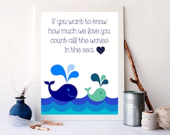 Count All the Waves - Etsy