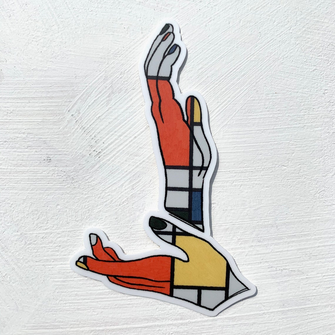 Mondrian Meanwhile Laura Palmer Sticker - Etsy