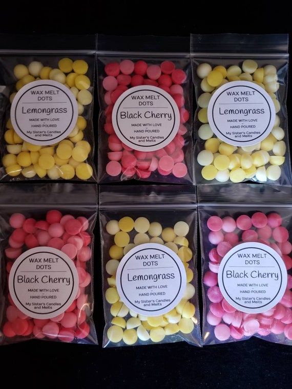 1oz. Heavily Scented Hand Poured Mini Wax Melt Dots variety - Etsy