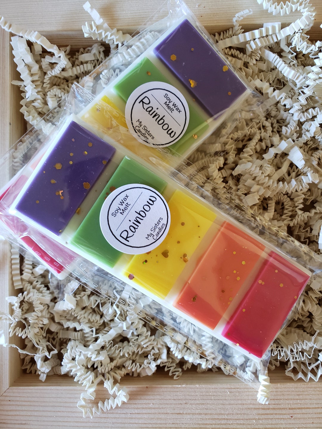 Rainbow Snapbar Wax Melt/hand Poured/heavily Scented - Etsy
