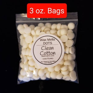 1+oz. Heavily Scented Hand Poured Mini Wax Melt Dots (variety of Scents ...