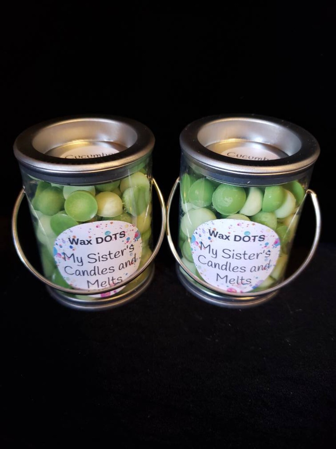 Adorable Mini Paint Buckets Filled With Mini Wax Melt DOTS heavily ...