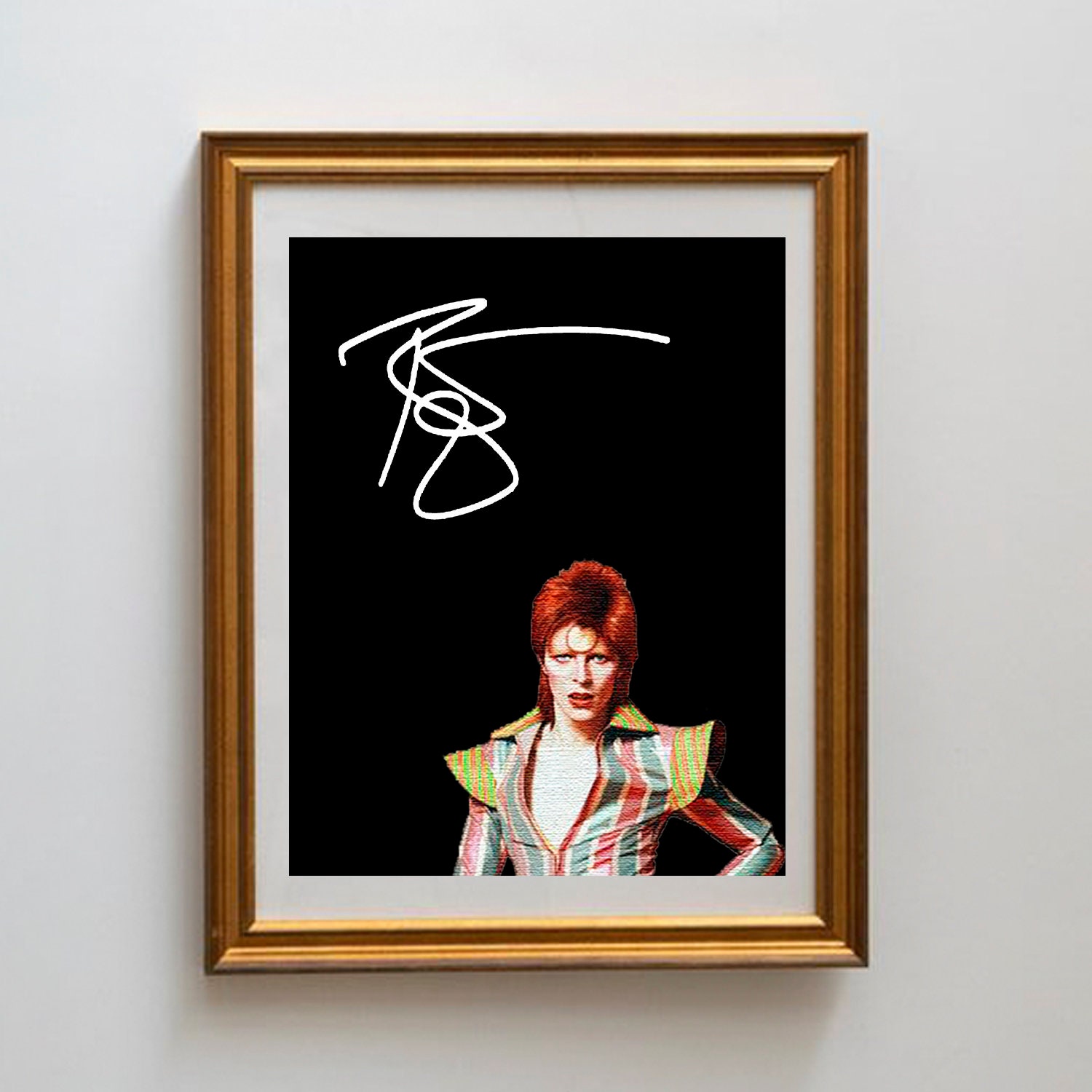 David Bowie Signature DIGITAL Print - Etsy