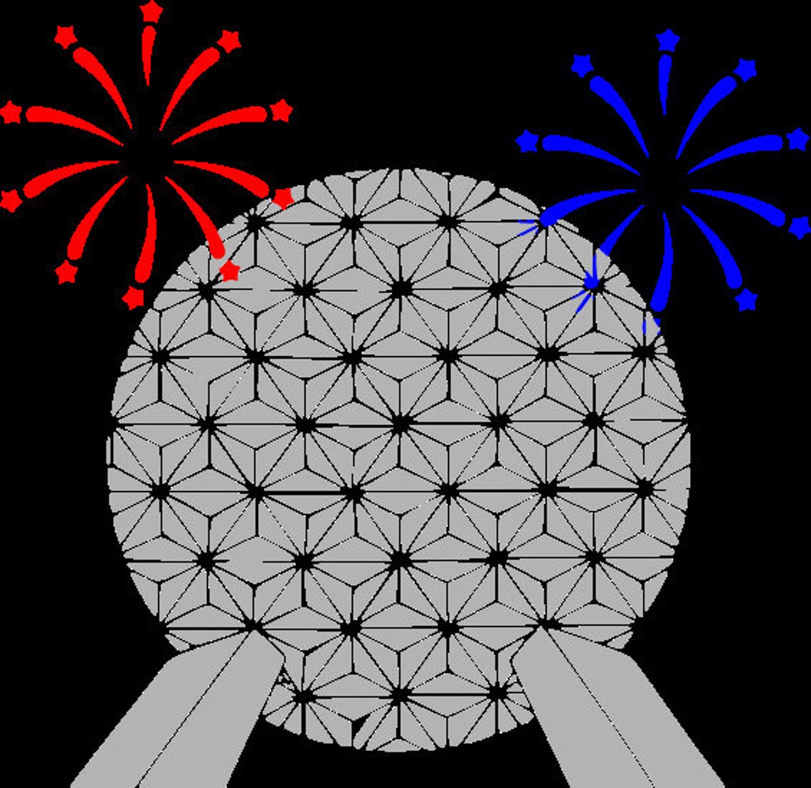 Epcot Geodesic Sphere Spaceship Earth Svg - Etsy