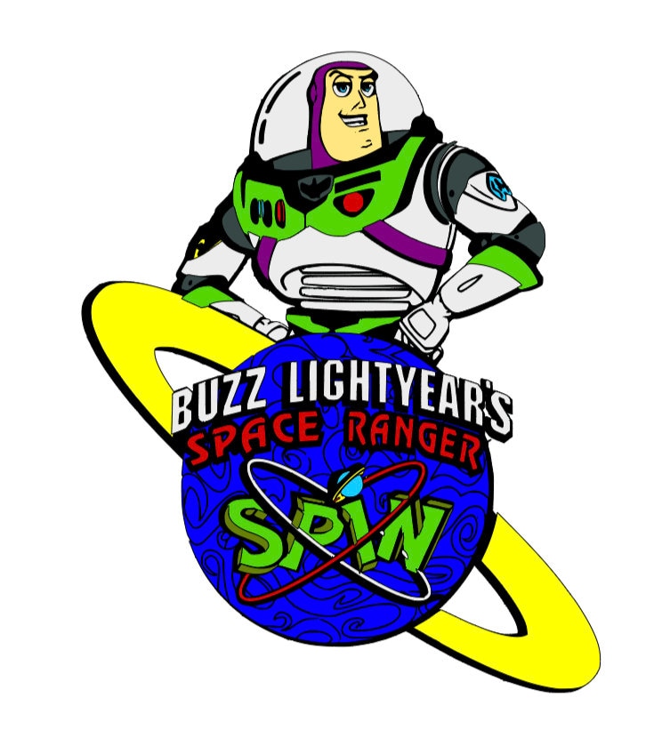 Buzz Lightyear's Space Ranger Spin Png Svg - Etsy