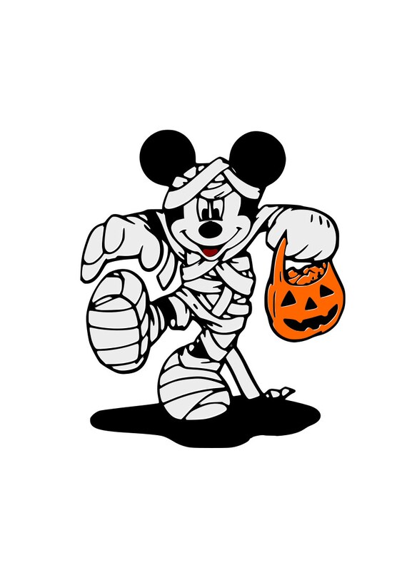 Mickey Mouse Mummy SVG - Etsy