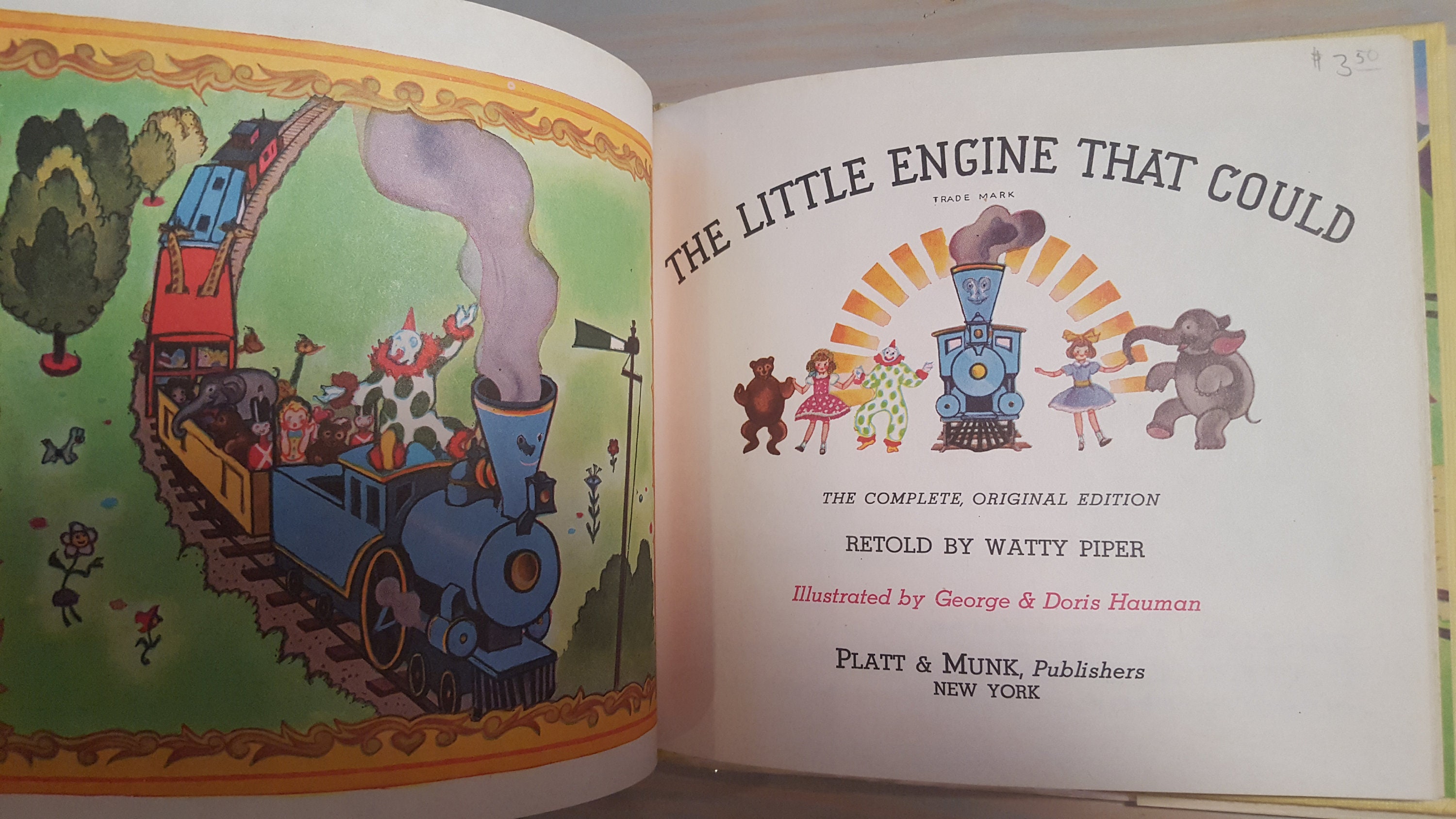 The Little Engine That Could by Watty Piper - Etsy