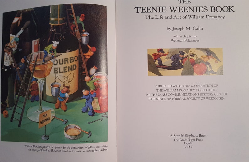 The Teenie Weenies Book-the Life and Art of William Donahey - Etsy