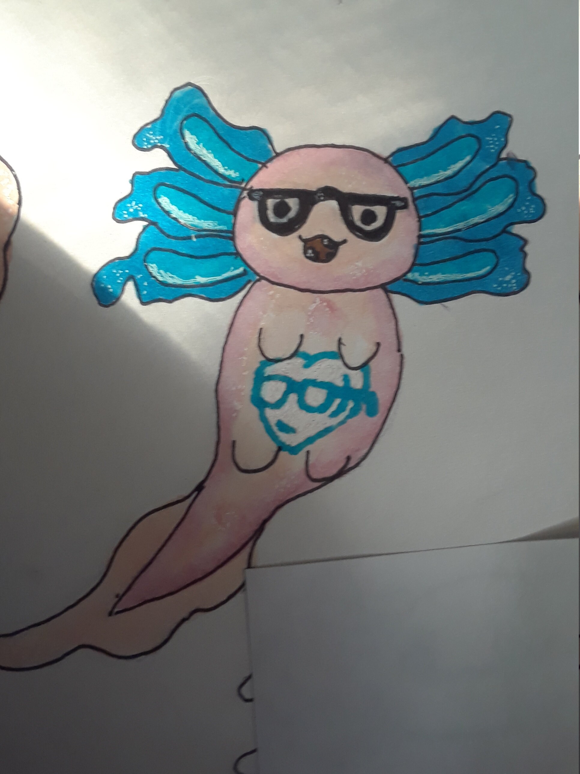 Sander Sides Axolotl Stickers - Etsy