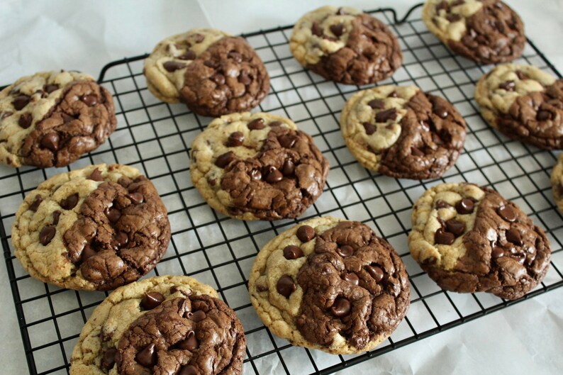 Chocolate Chocolate Chip Cookie Duos, Holiday Gifts, Edible Gifts ...