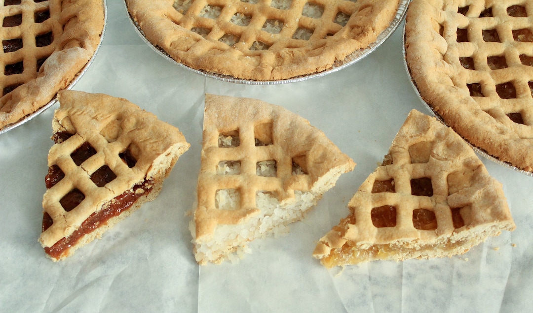 Virgin Islands Tart Trio, Coconut Tart, Pineapple Tart, Guava Tart ...