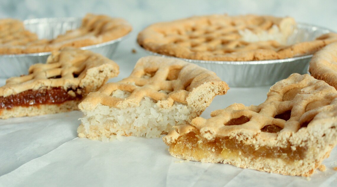 Virgin Islands Tart Trio, Coconut Tart, Pineapple Tart, Guava Tart ...