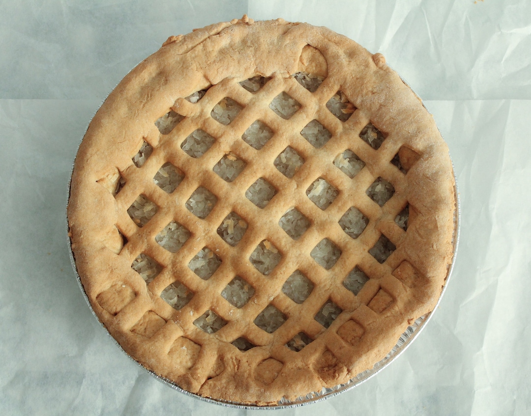 Virgin Islands Coconut Tart, Caribbean Tart, Coconut Pie, Caribbean Pie ...