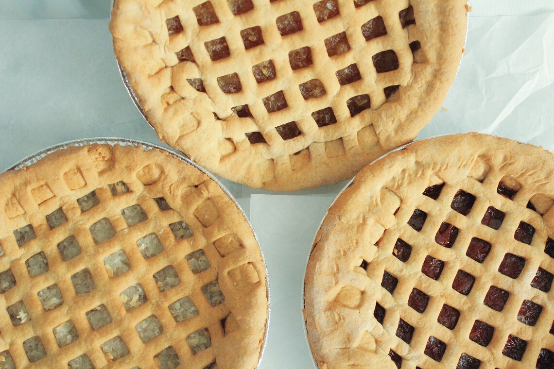Virgin Islands Tart Trio, Coconut Tart, Pineapple Tart, Guava Tart ...