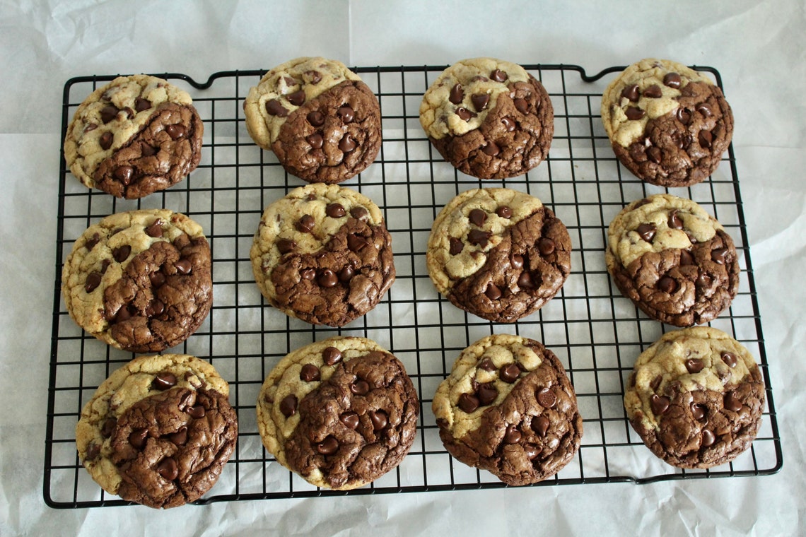 Chocolate Chocolate Chip Cookie Duos, Holiday Gifts, Edible Gifts ...