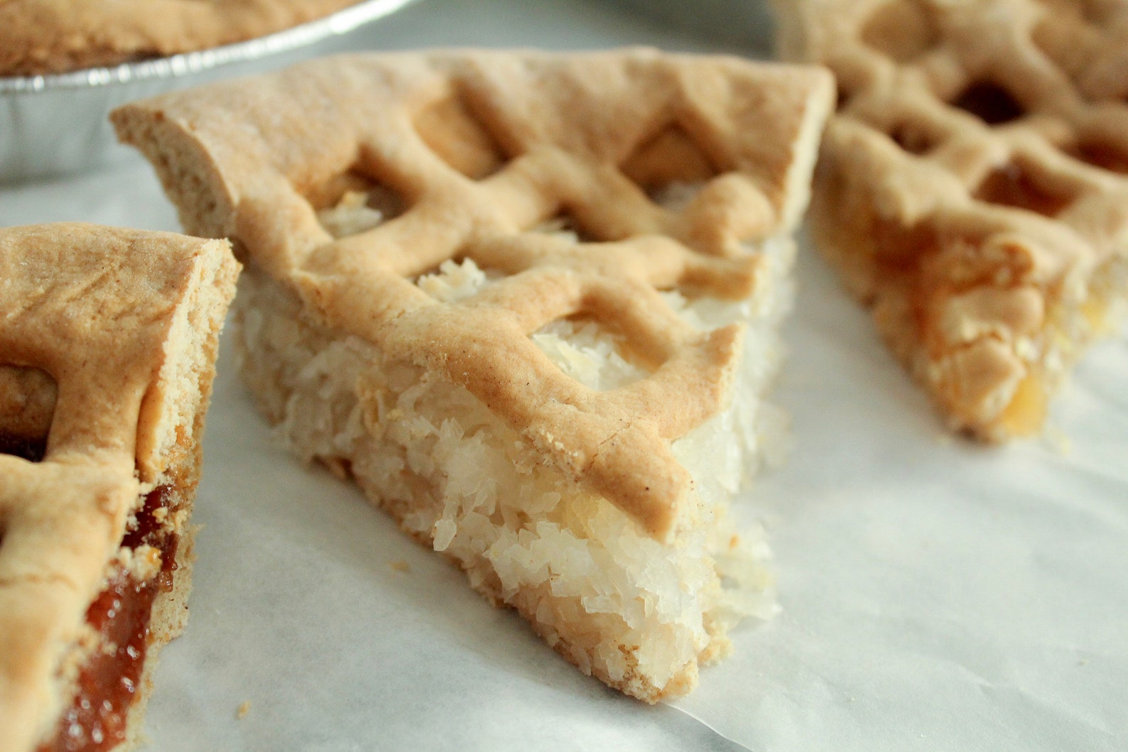Virgin Islands Coconut Tart, Caribbean Tart, Coconut Pie, Caribbean Pie ...