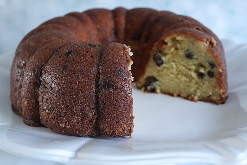 Rum Raisin Cake, Caribbean Rum Cake, Holiday Rum Cake, Edible Gifts ...