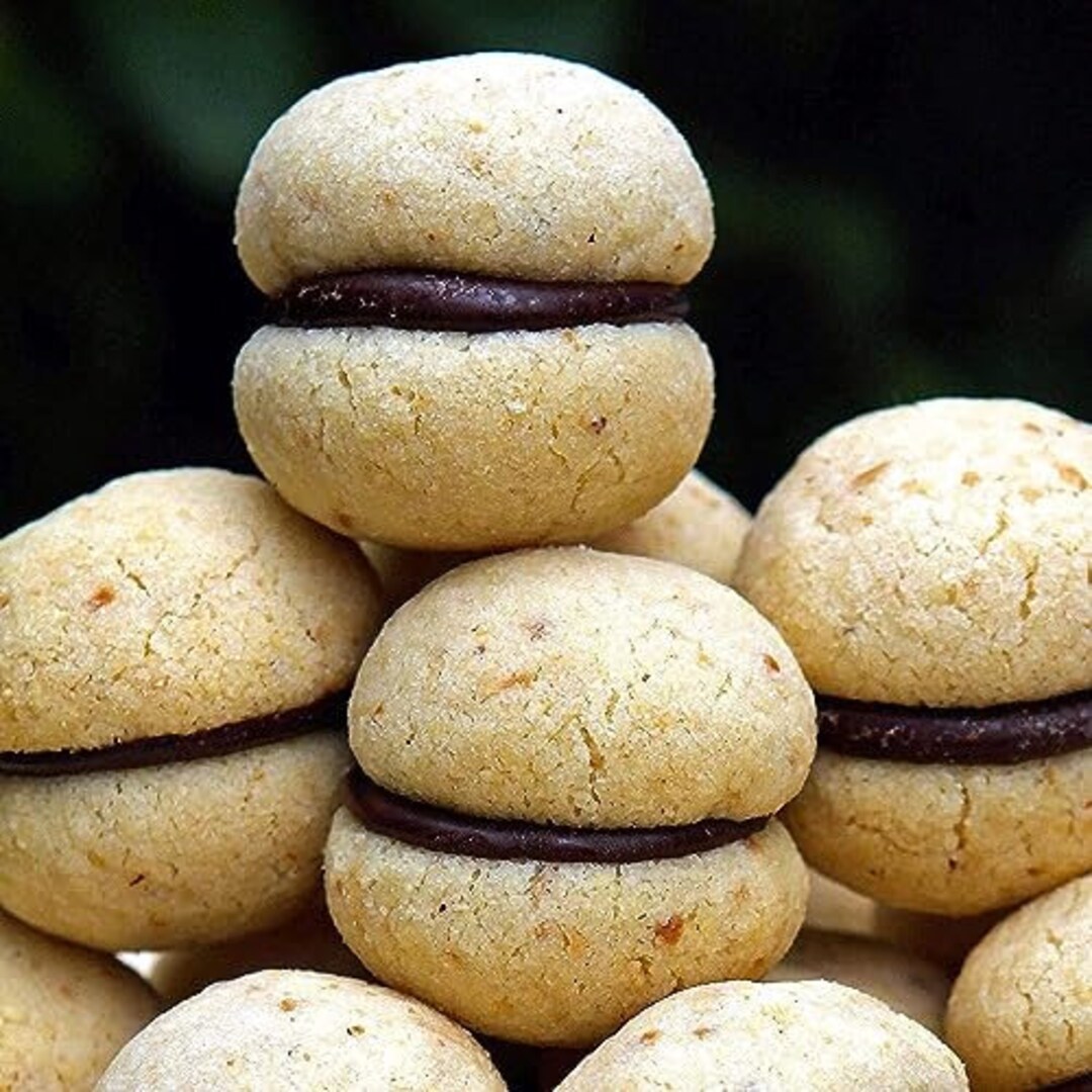 Andy Anand Deliciously Italian Authentic Baci Di Dama Cookies ladys ...