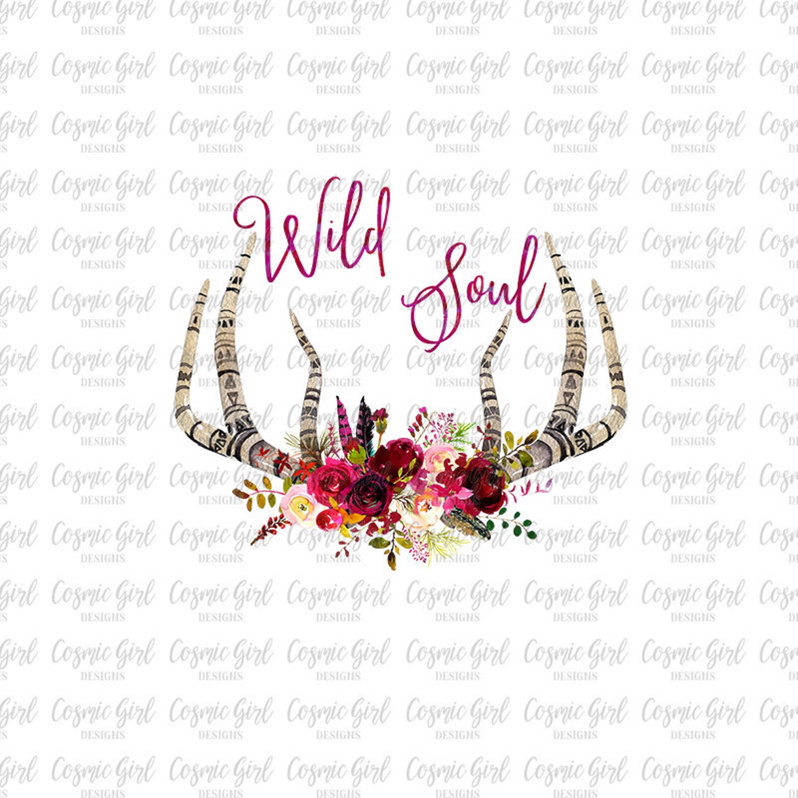 Wild Soul Boho Sublimation Designs Download Sublimation Mug Design ...