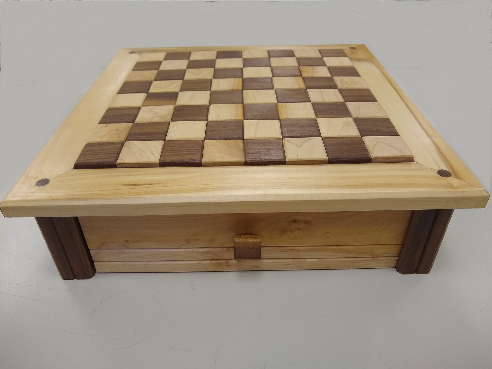 Woodworking Plans - Chess Board With Drawer (digital Download) - Etsy