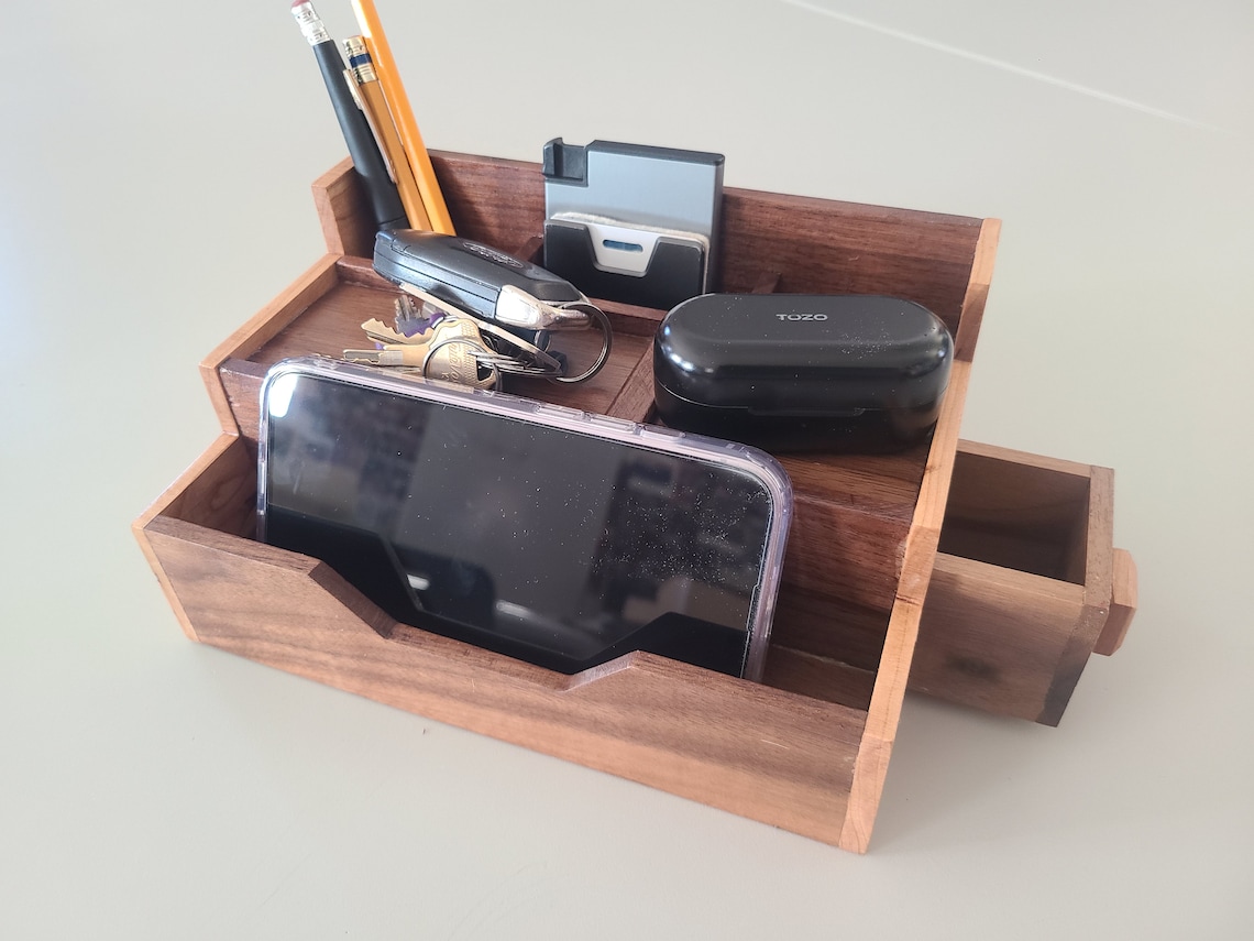 Desktop Organizer Caddy Woodworking Plans - Etsy