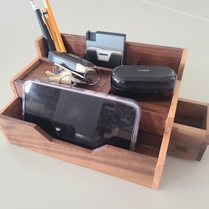 Desktop Organizer Caddy Woodworking Plans - Etsy