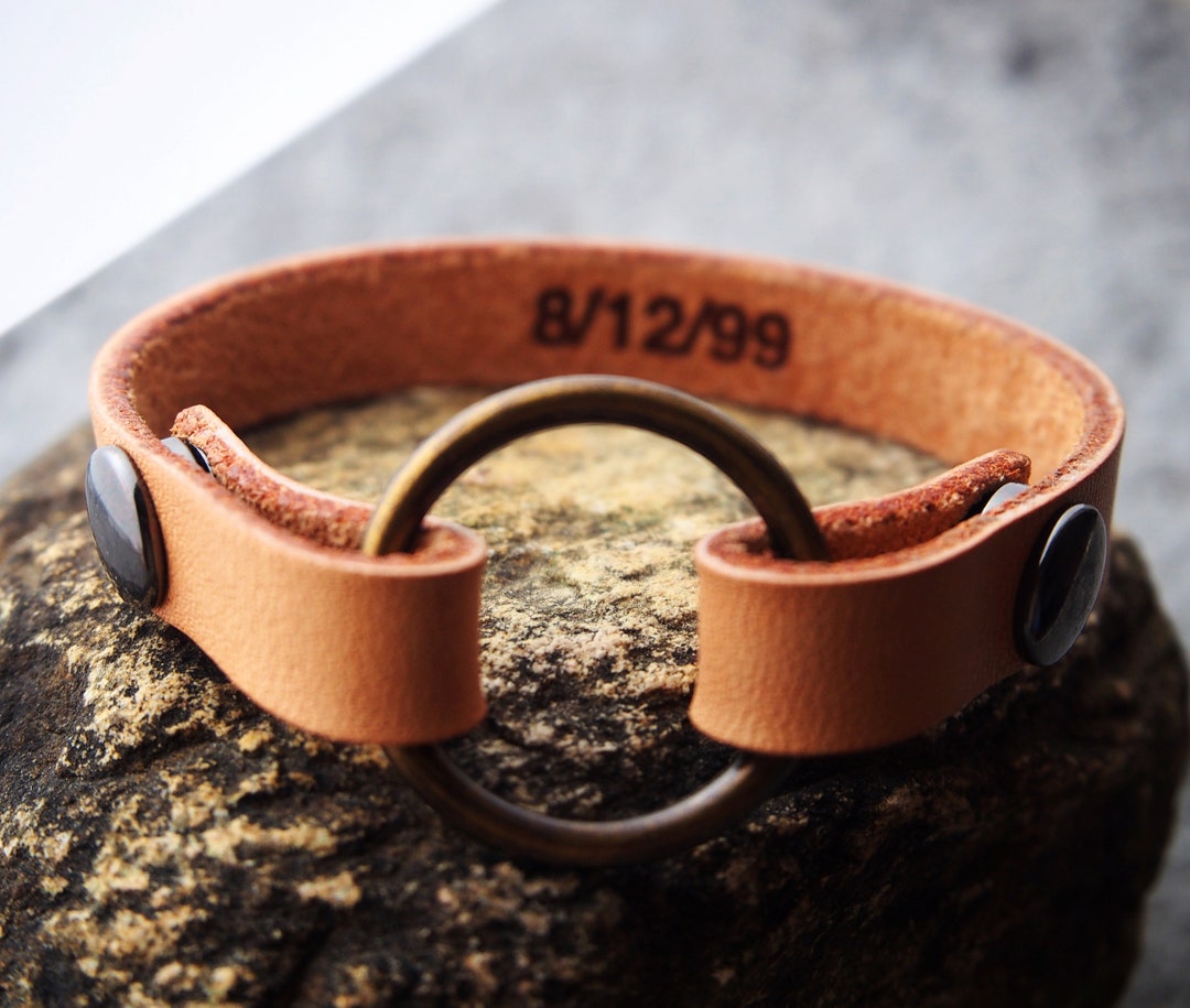 Add Secret Text Inside/ Widow Anniversary Bracelet, Custom Widow Gift ...