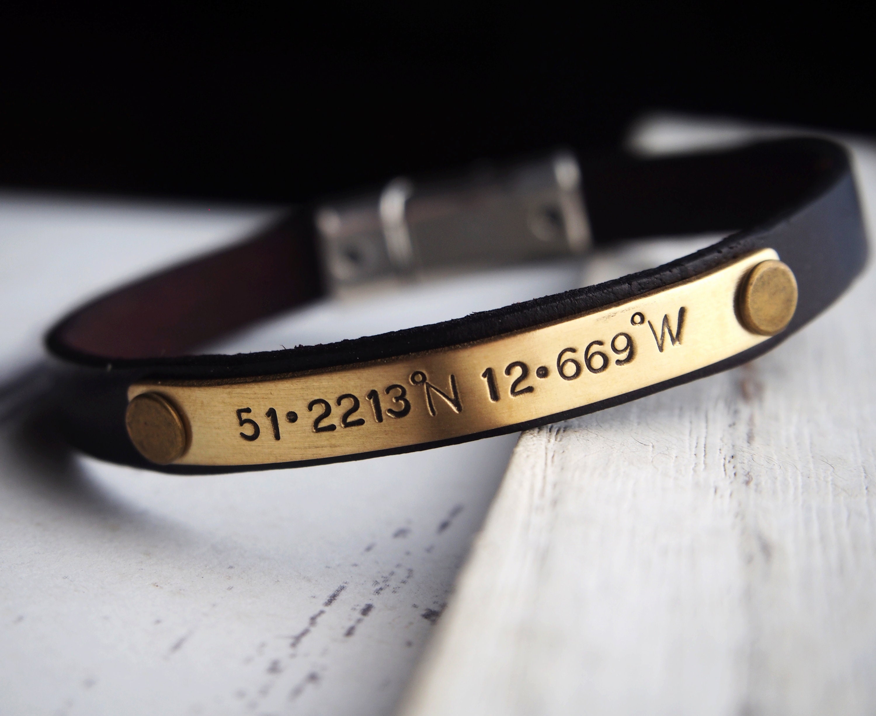 Customized Coordinate Bracelets Mens Coordinate Bracelets for - Etsy ...