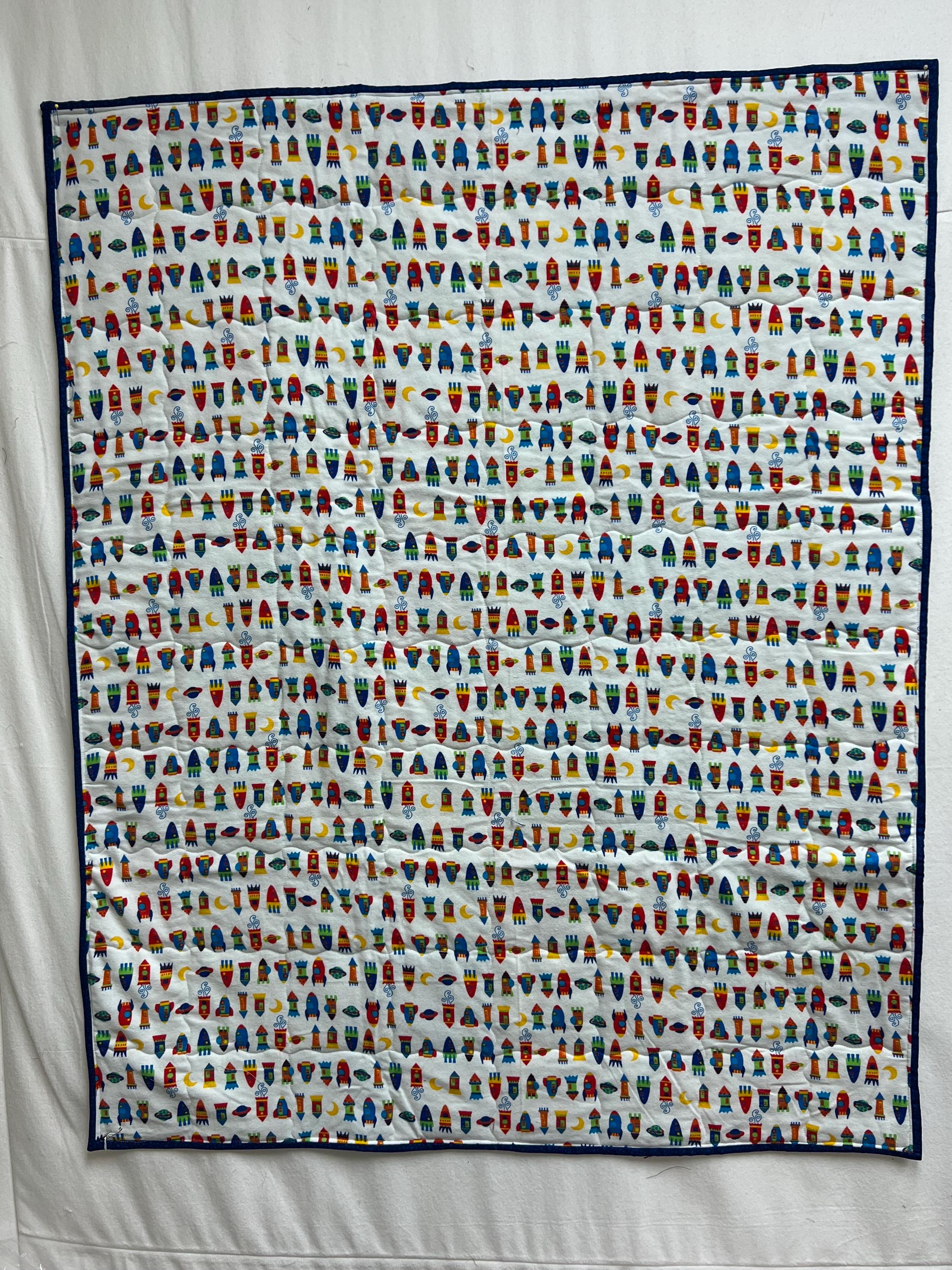 Matching Game Baby/toddler Quilt, Novelty Fabrics, Tummy Time Fun or ...