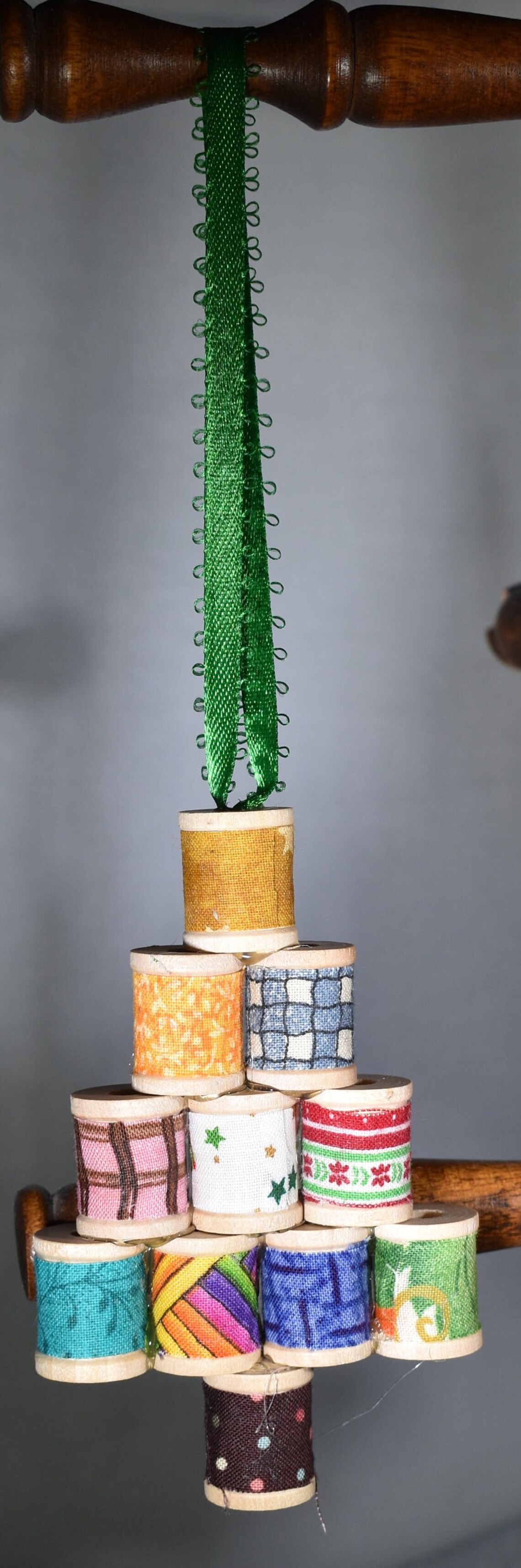 Spool Tree Christmas Ornament Large - Etsy