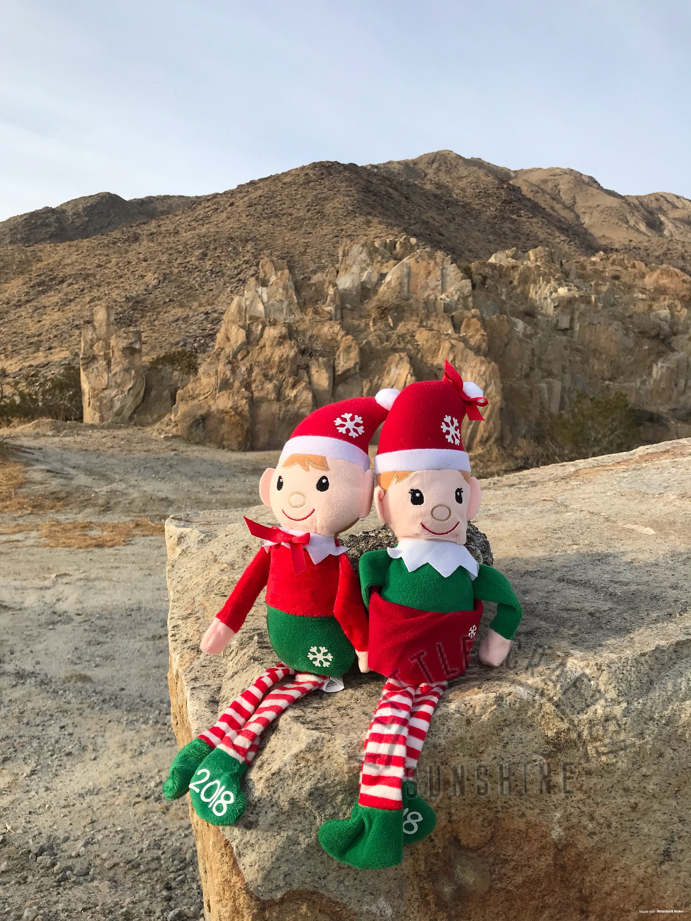 Personalized Christmas Elf/girl/boy Plush/with Glasses/adoption ...