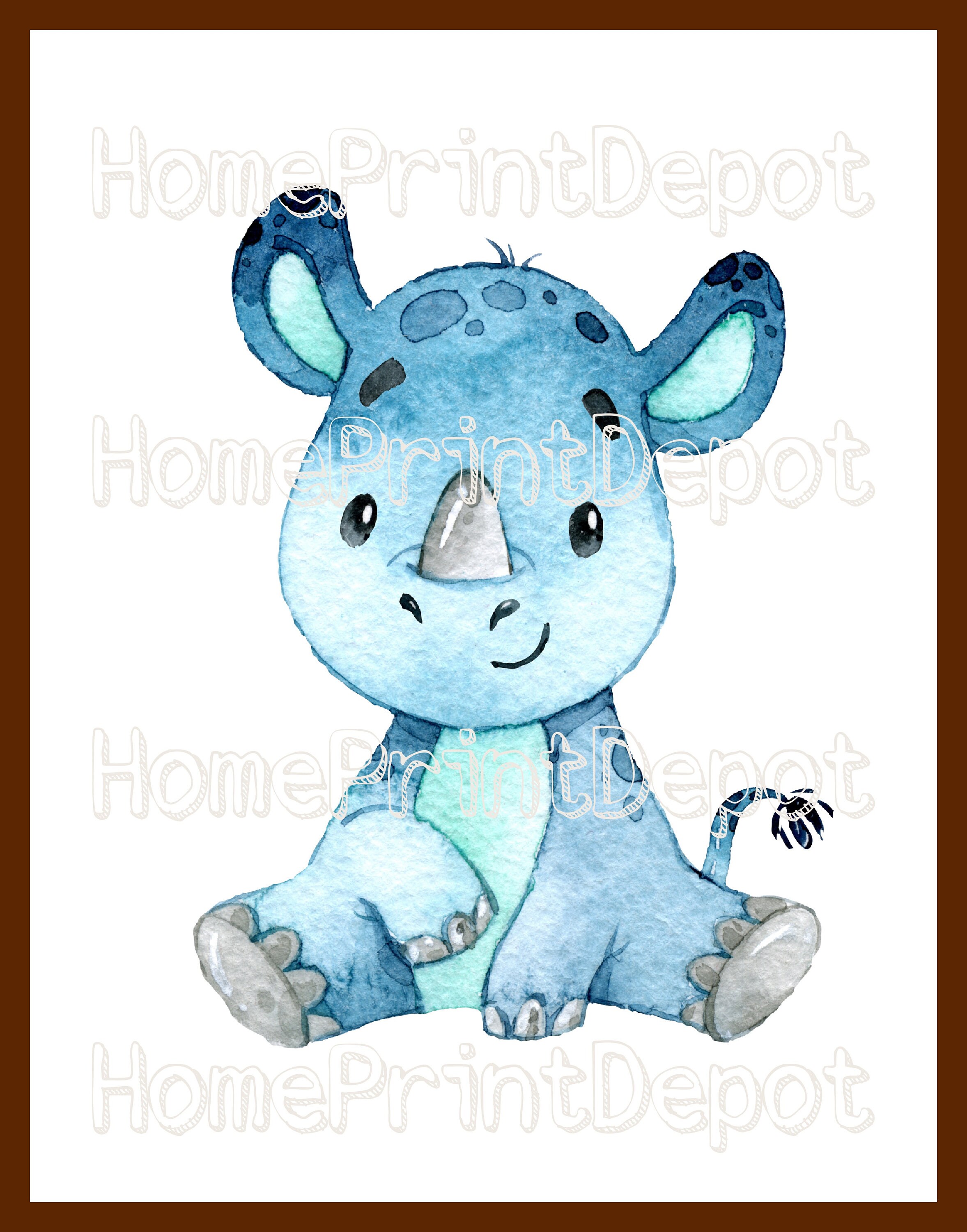 Vintage Safari Animals/funny Animals Art/nursery Decor/ Baby - Etsy