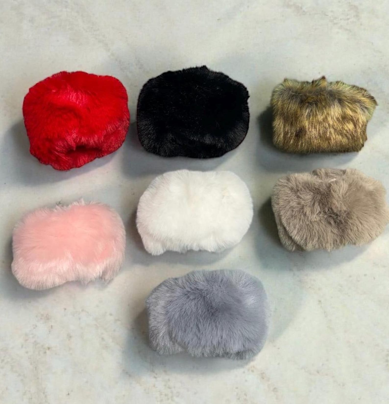 Faux Fur Wrist Cuffs - Etsy