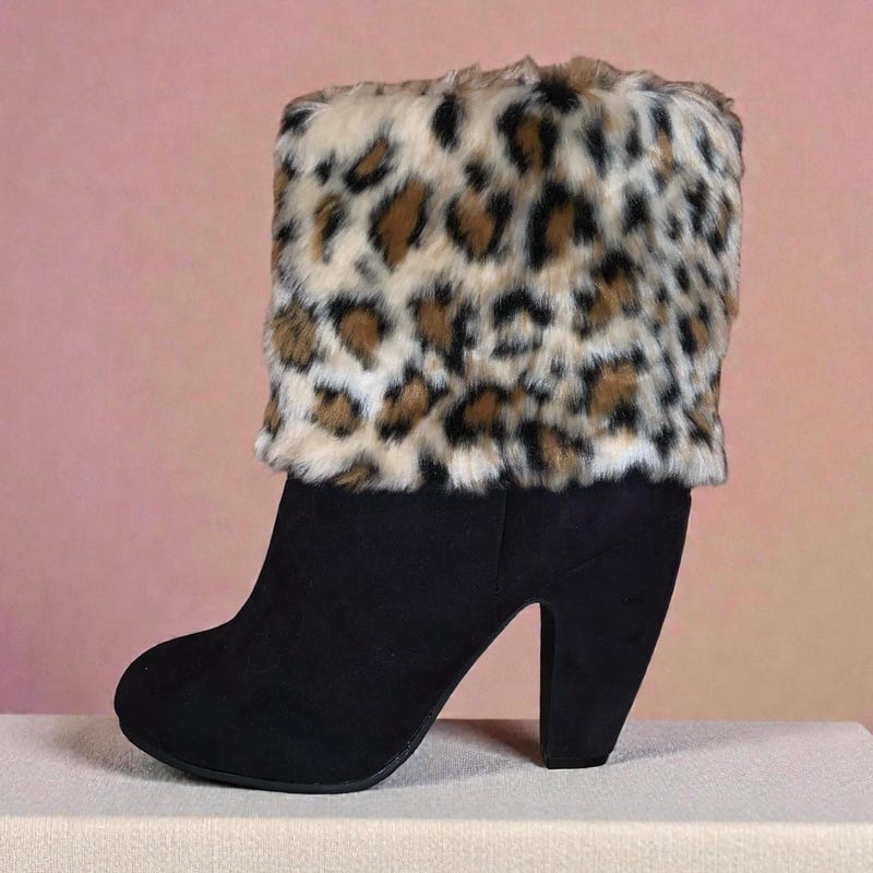 Cheetah Faux Fur - Etsy