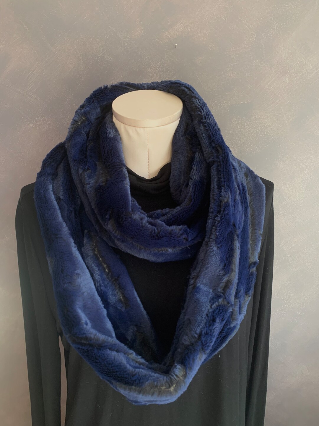 Twilight Forest Fox Luxe Cuddle Infinity Scarf. Minky Infinity Scarf ...